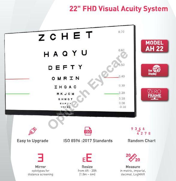 22" FHD Visual Acuity System Manufacturer Exporter from Prayagraj India