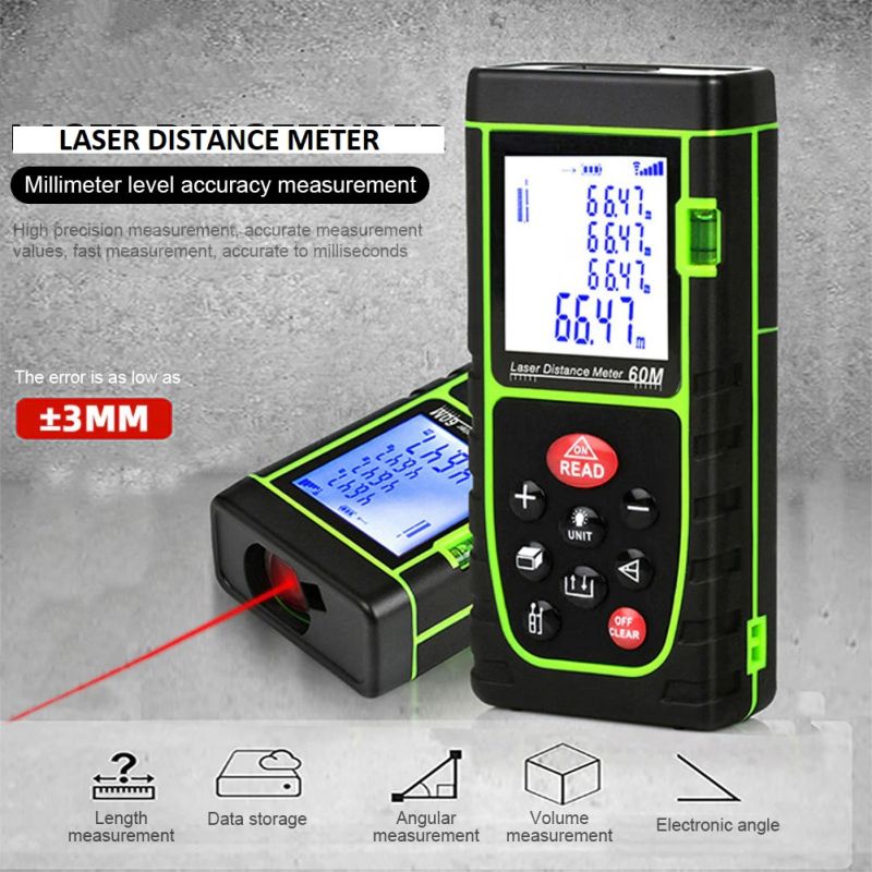 Plastic Laser Distance Meter, For Lenght Measurement, Area Measurement ...