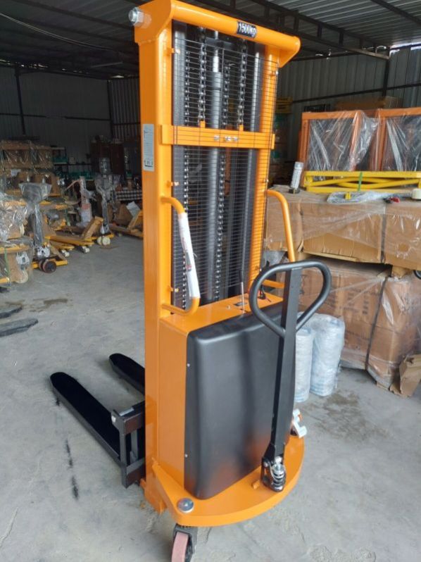 Semi Electric Stacker Manufacturer from Delhi