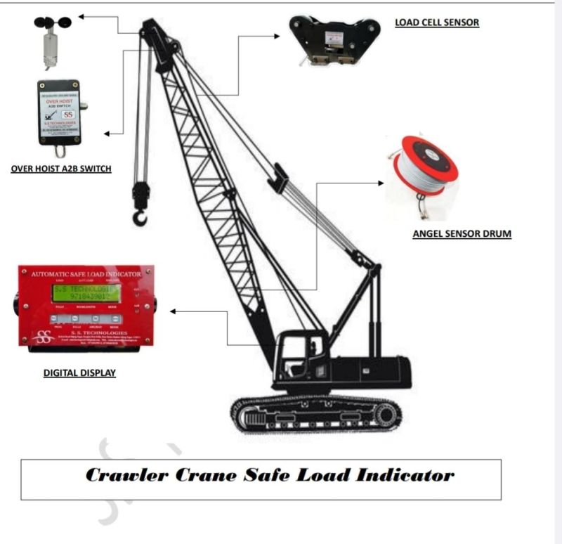 Crawler Crane Safe Load Indicator Manufacturer Supplier from Delhi India