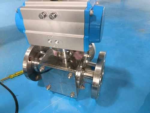 CF8 3 Way Pneumatic Floating Ball Valve 50 Mm to 1200 Mm at Rs 6700 in ...