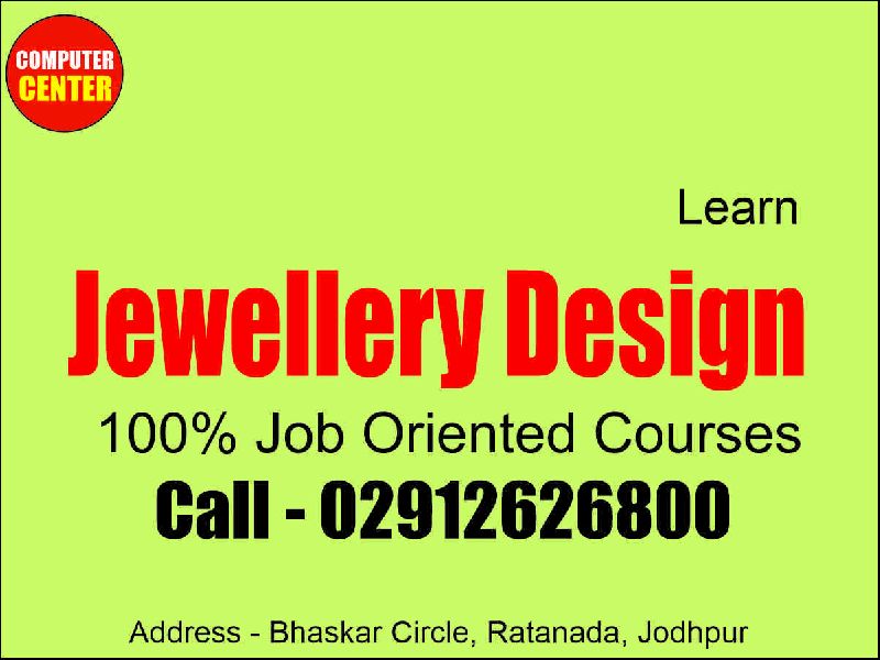 Computer Center in Jodhpur - Service Provider of Jewellery Design ...