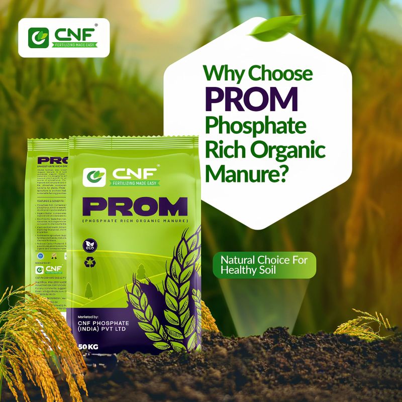 Phosphate Rich Organic Manure Fertilizer 4-5mm Granules at Rs 13000 in ...