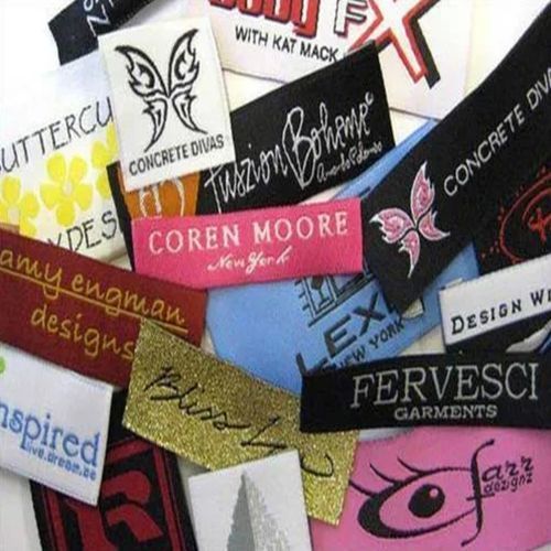 Printed Polyester Mixed Clothing Labels, Packaging Type : Roll at Rs 1. ...