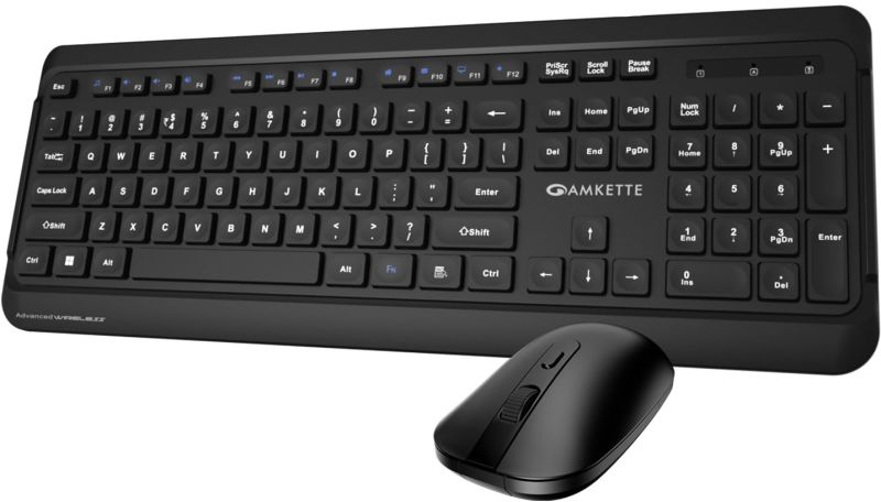 Amkette Wi-key Nxt Slim Keyboard, Color : Black For Laptop at Rs 1699 ...