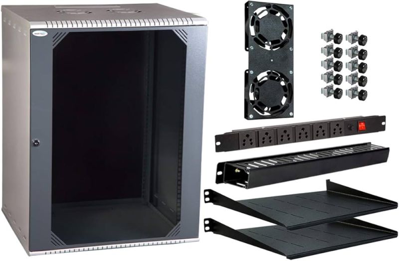 Steel Server Rack, Color : Black, Grey, Whiate at Rs 9500 in Thane - ID ...