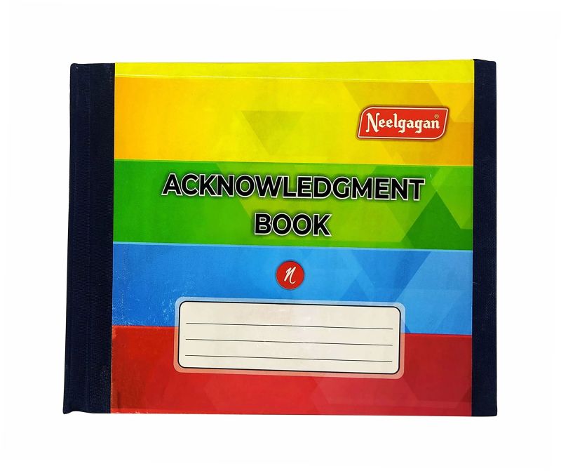 192 Pages Neelgagan Acknowledgement Book 15.5 Cm X 19.5 Cm at Rs 148 in ...