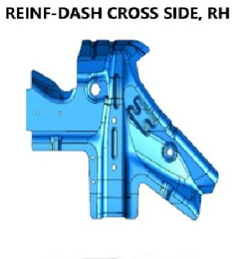 Hyundai Car Reinf-dash Cross Side Manufacturer, Supplier from Chennai