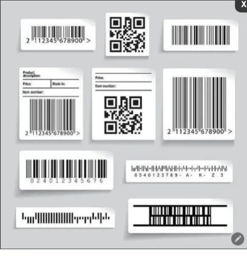 Paper White Barcode Label Stickers, Packaging Type : Roll at Rs 0.5 in ...