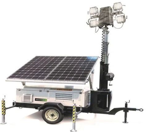 LED Solar Mobile Light Tower for Sports Ground, Weddings at Rs 300000 ...
