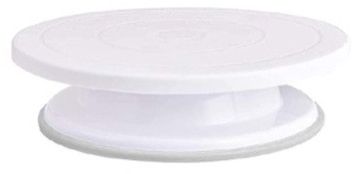 Plastic Cake Turn Table Stand, 28cm, White at Best Price in Zirakpur ...