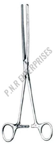 Stainless Steel 10 Inch Straight Intestinal Clamp, Color : Silver at ...