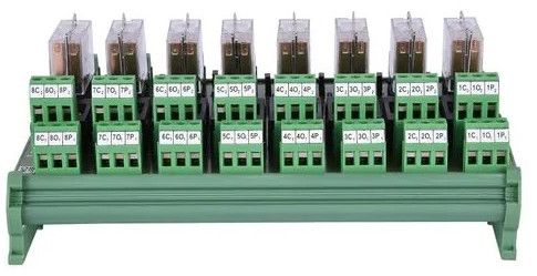 Smc 8 Channel Relay Module, Voltage : 24 Vdc for Control Panel at Rs ...