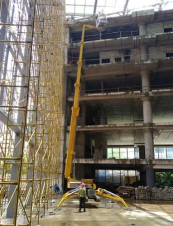 Spider Boom Lift, Color : Yellow at Best Price in Thane - ID: 8113324 ...
