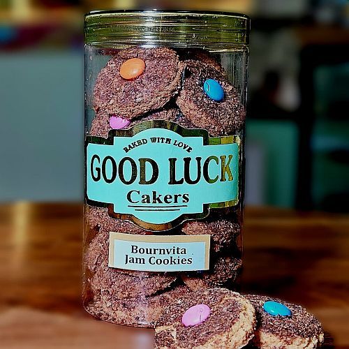 Good Luck Cakers Bournvita Gems Cookies, Color : Brown at Rs 190 in ...