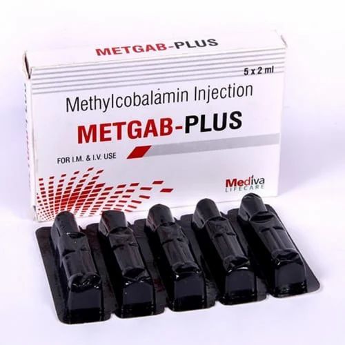 METGAB-PLUS Methylcobalamin Injection at Rs 250 in Panchkula - ID: 8179005