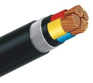 Copper Armoured Cables, Color : Black, Insulation Material : PVC at ...