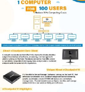 vcloud point private limited in Chennai - Manufacturer of VCLOUDPOINT ZERO CLIENT & CLIENTRONIX ...